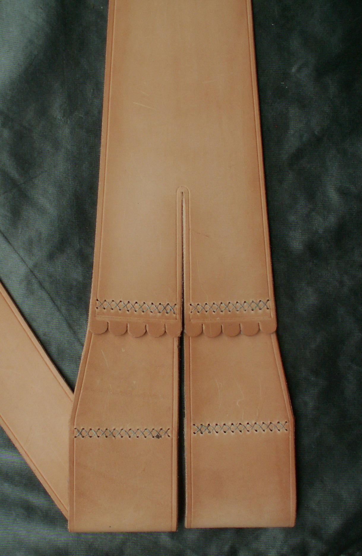 Surviving buff leather troopers baldric in the Royal Armouries Museum ...